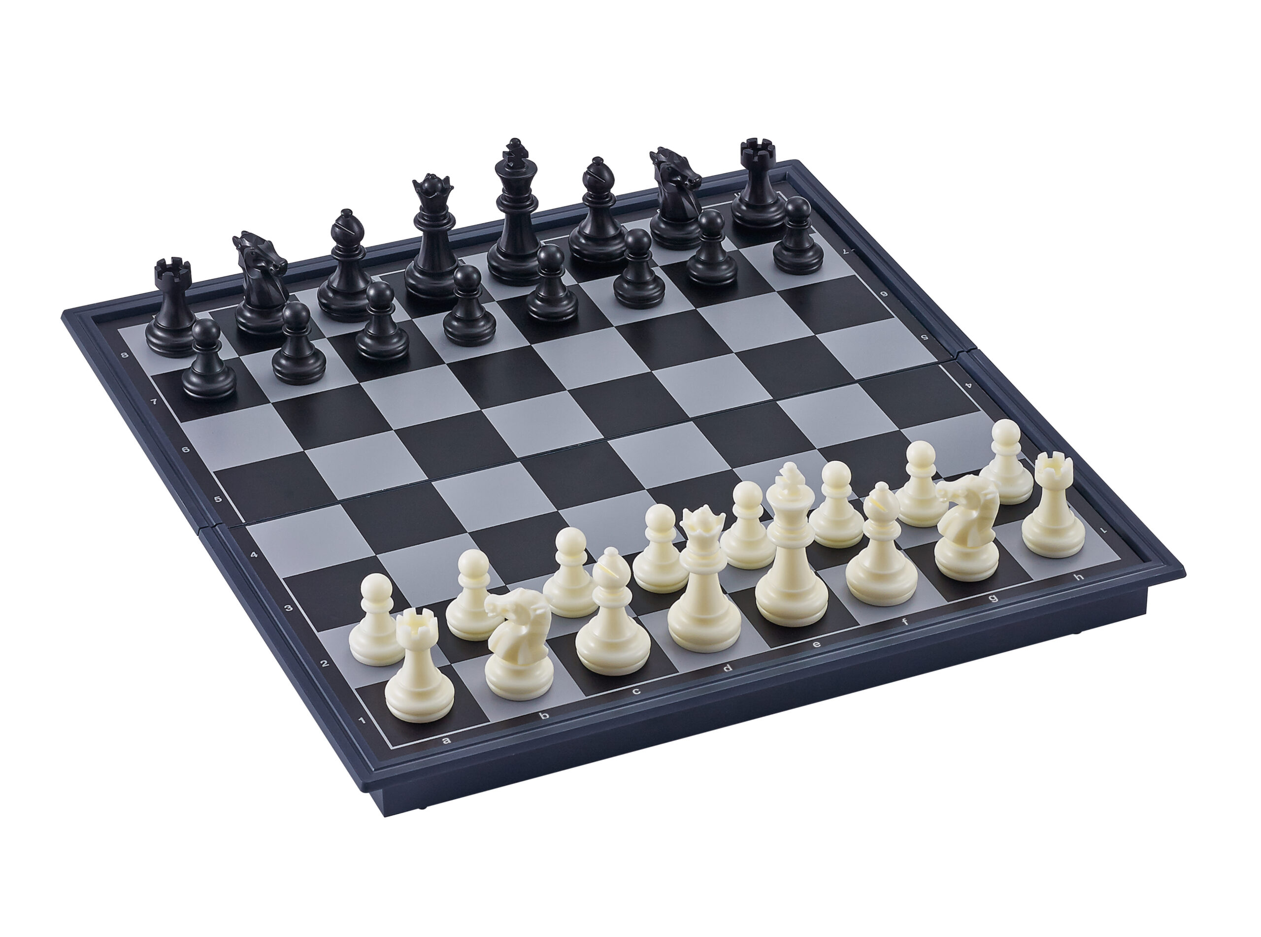 Folding Magnetic Chess With Black & White pieces – 3810-B & 4812-B ...